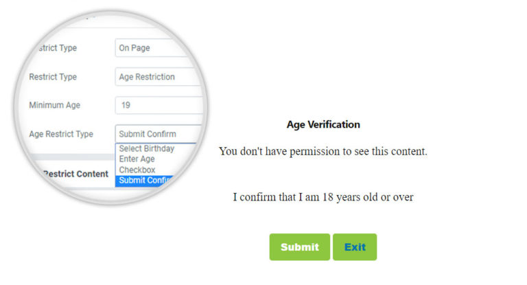 Age Verification for Elementor - Popup / On Page - Master Addons
